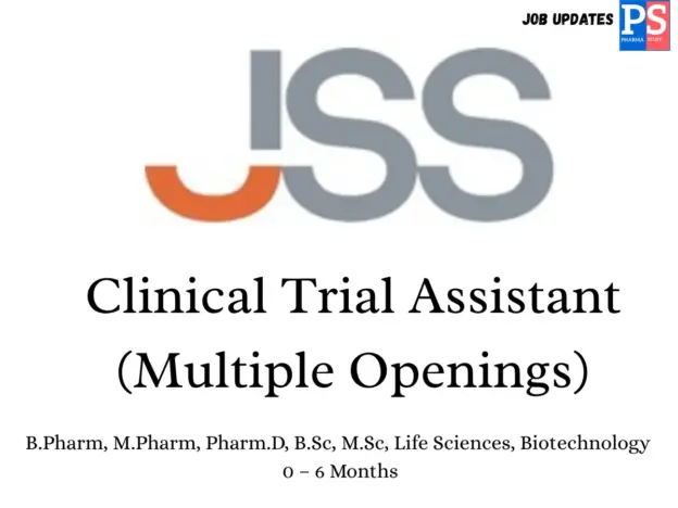 JSS Research Hiring Clinical Trial Assistant