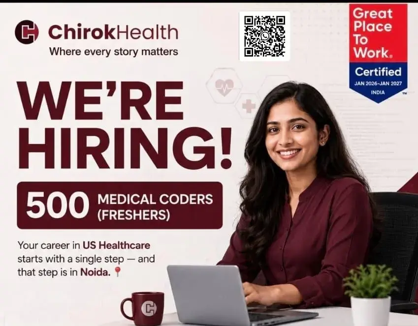 ChirokHealth Medical Coder Jobs | 500 Freshers Hiring